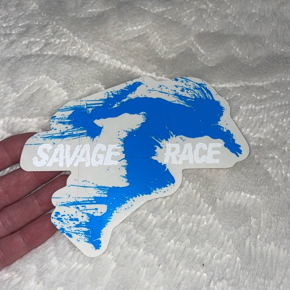 SAVAGE RACE | Other | New Savage Race Window Decal Sticker Must Be ...
